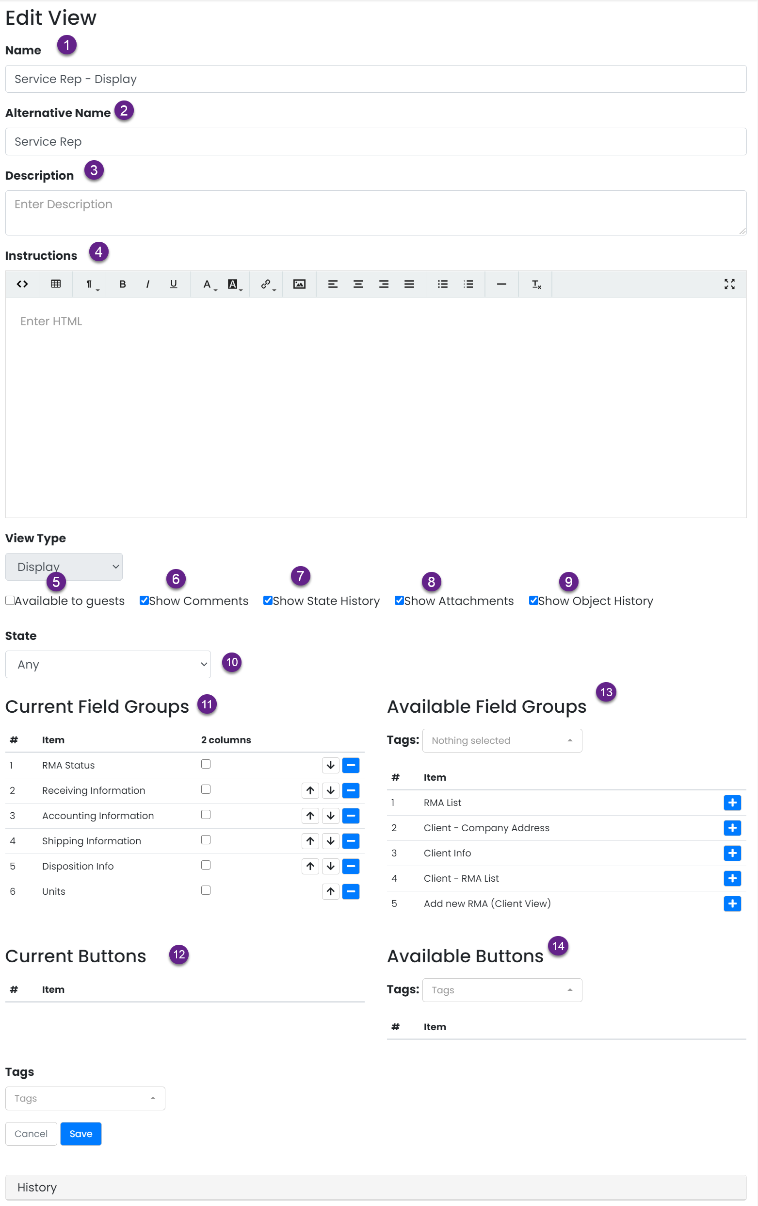 Display Views - Views